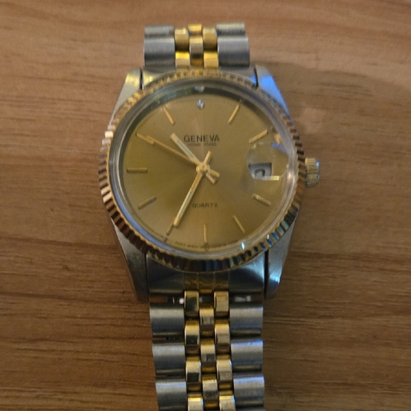 Geneva | Accessories | Geneva Twotone Gold And Silver Watch | Poshmark